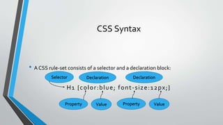 Web Development - Lecture 5 | PPT