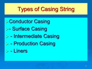 Lecture 5 Well Tubulars Casing String 2015.ppt