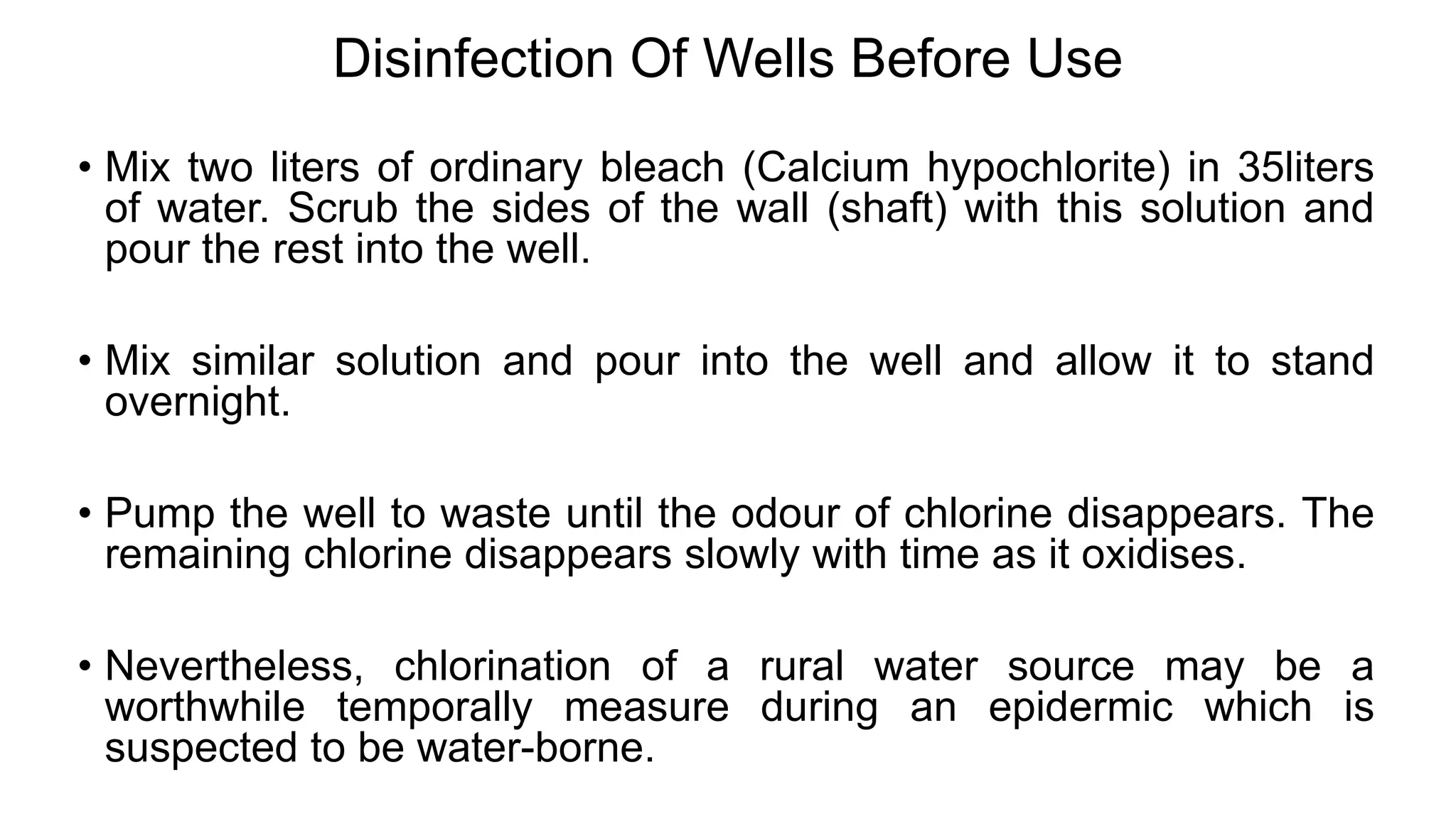 Sanitary Well | PDF