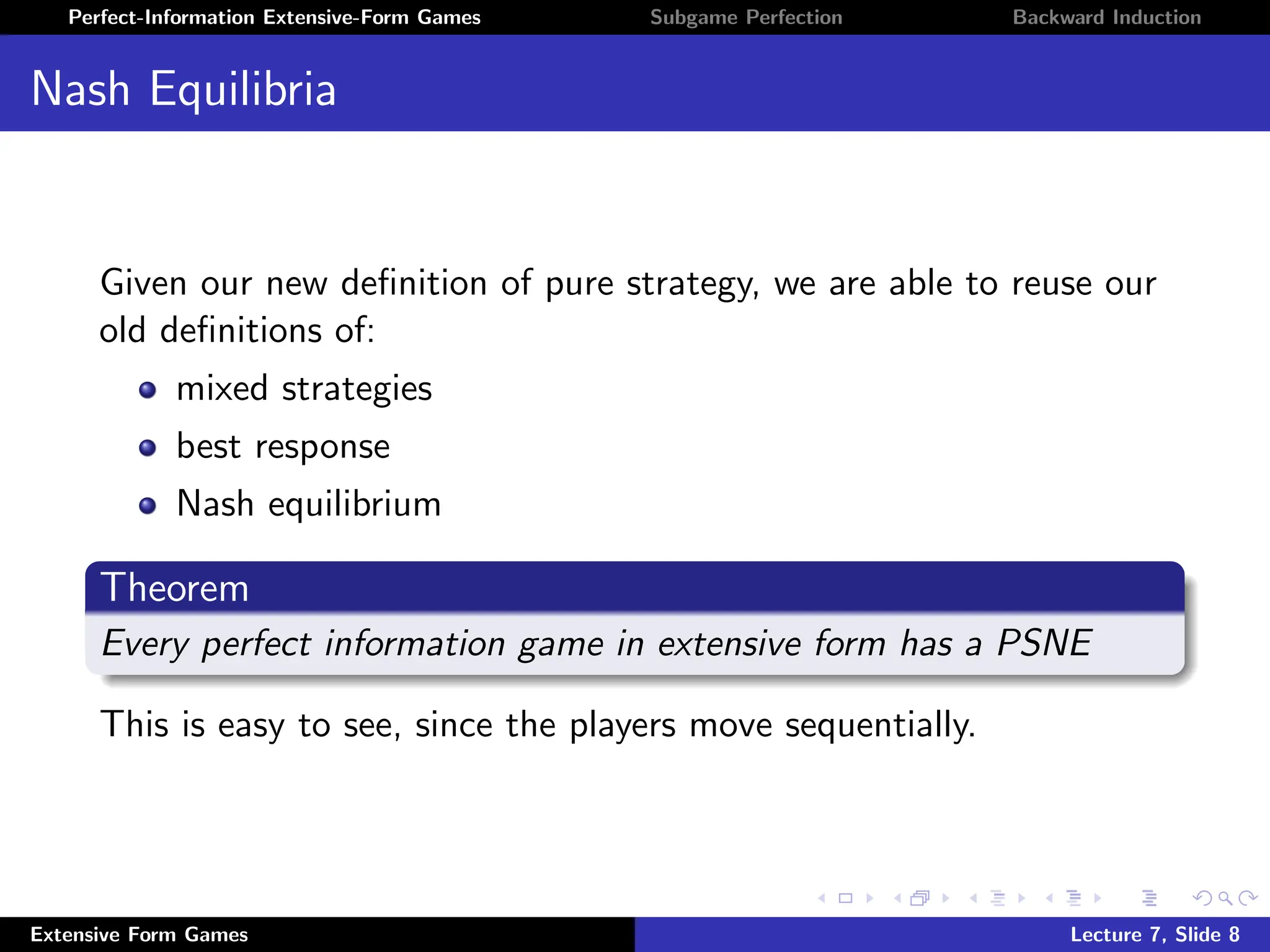 Lecture 6-1. normal and extensive form of game theory | PDF