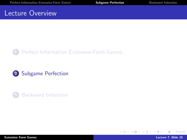 Lecture 6-1. normal and extensive form of game theory | PDF | Board Games and Puzzles | Games ...