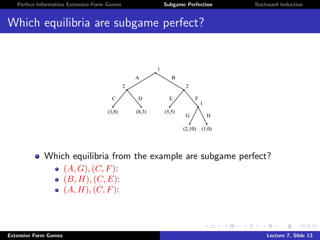Lecture 6-1. normal and extensive form of game theory | PDF | Board Games and Puzzles | Games ...