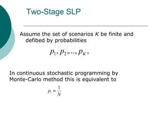 Decomposition Methods in SLP | PDF
