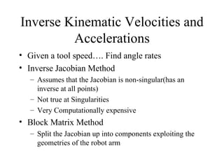 Robotics: Cartesian Trajectory Planning | PPT