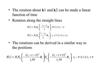Robotics: Cartesian Trajectory Planning | PPT
