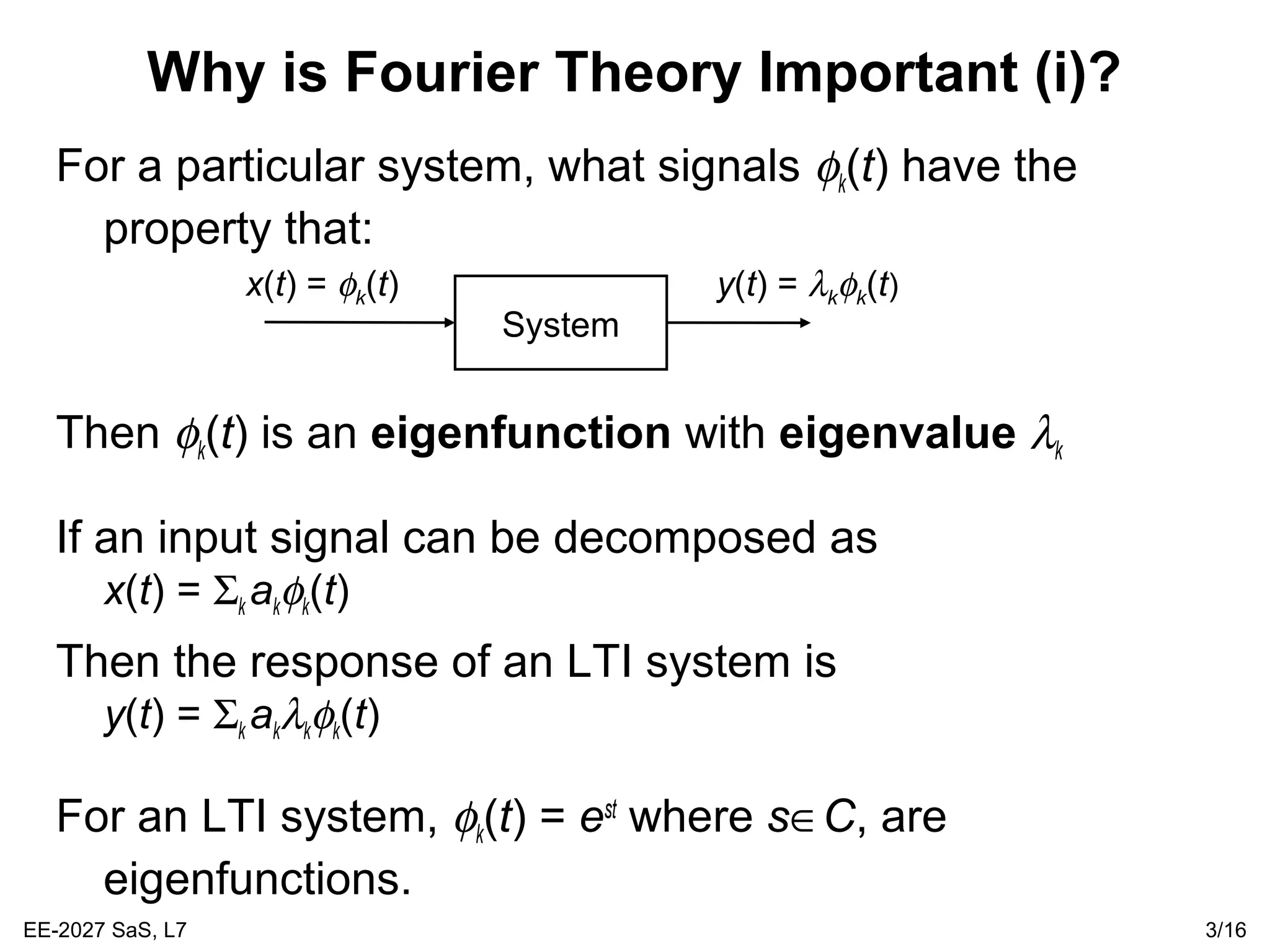Lecture6 Signal and Systems | PPT