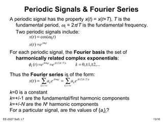 Lecture6 Signal and Systems | PPT
