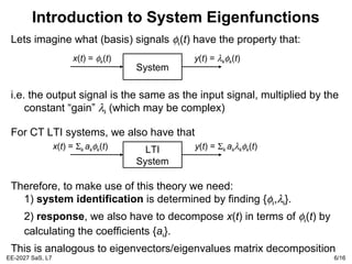 Lecture6 Signal and Systems | PPT