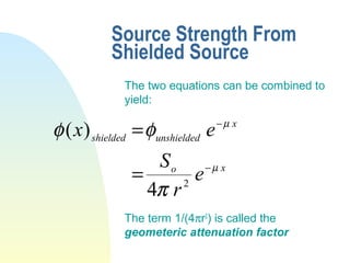 Lecture 6-Radiation Shielding | PPT