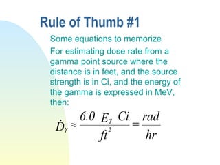 Lecture 6-Radiation Shielding | PPT