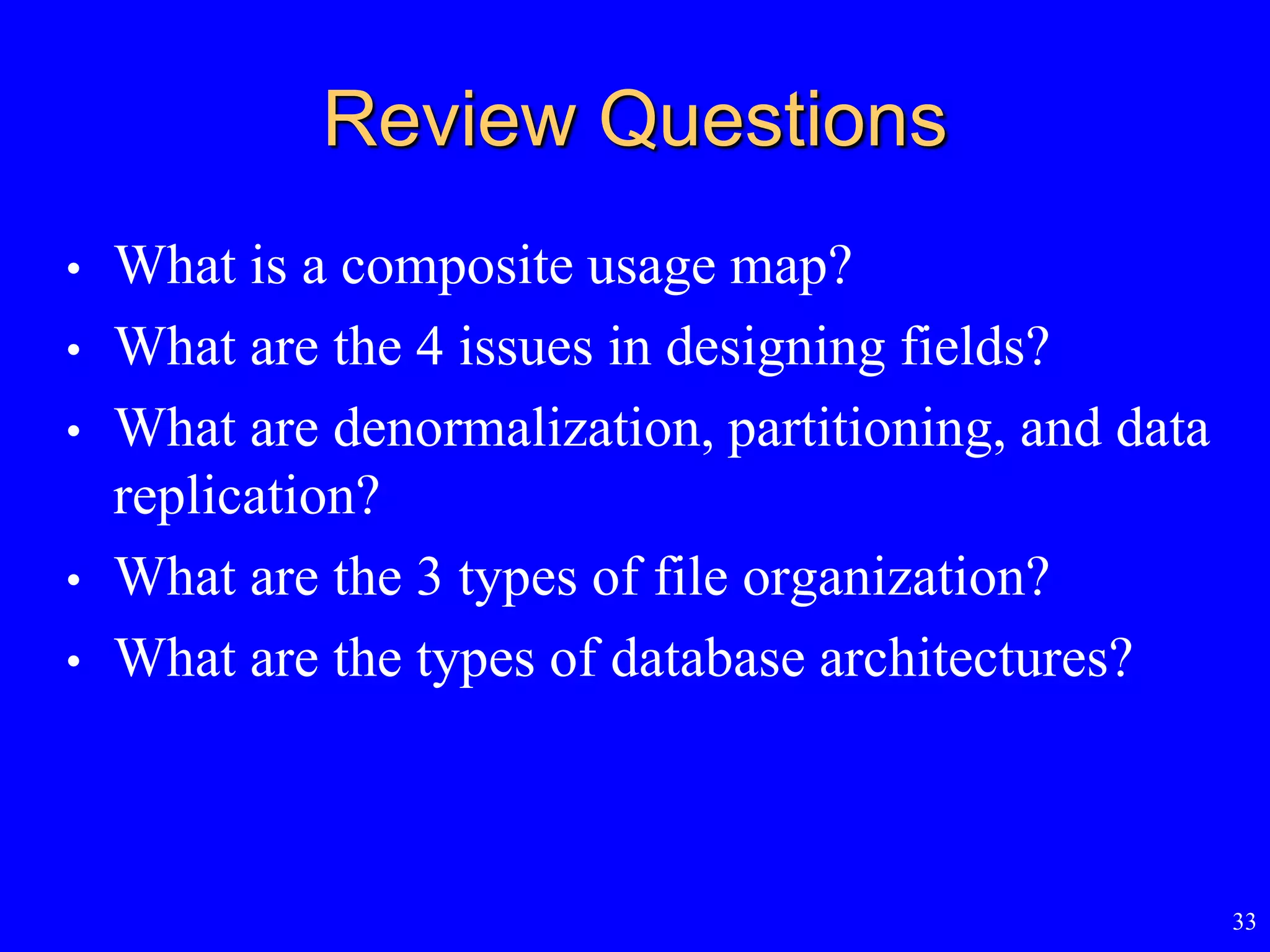 Physical database design(database) | PPTX