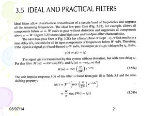 Lecture 6 The Communication System Finalterm Slides | PPT