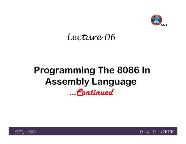 Lecture6 | PPT