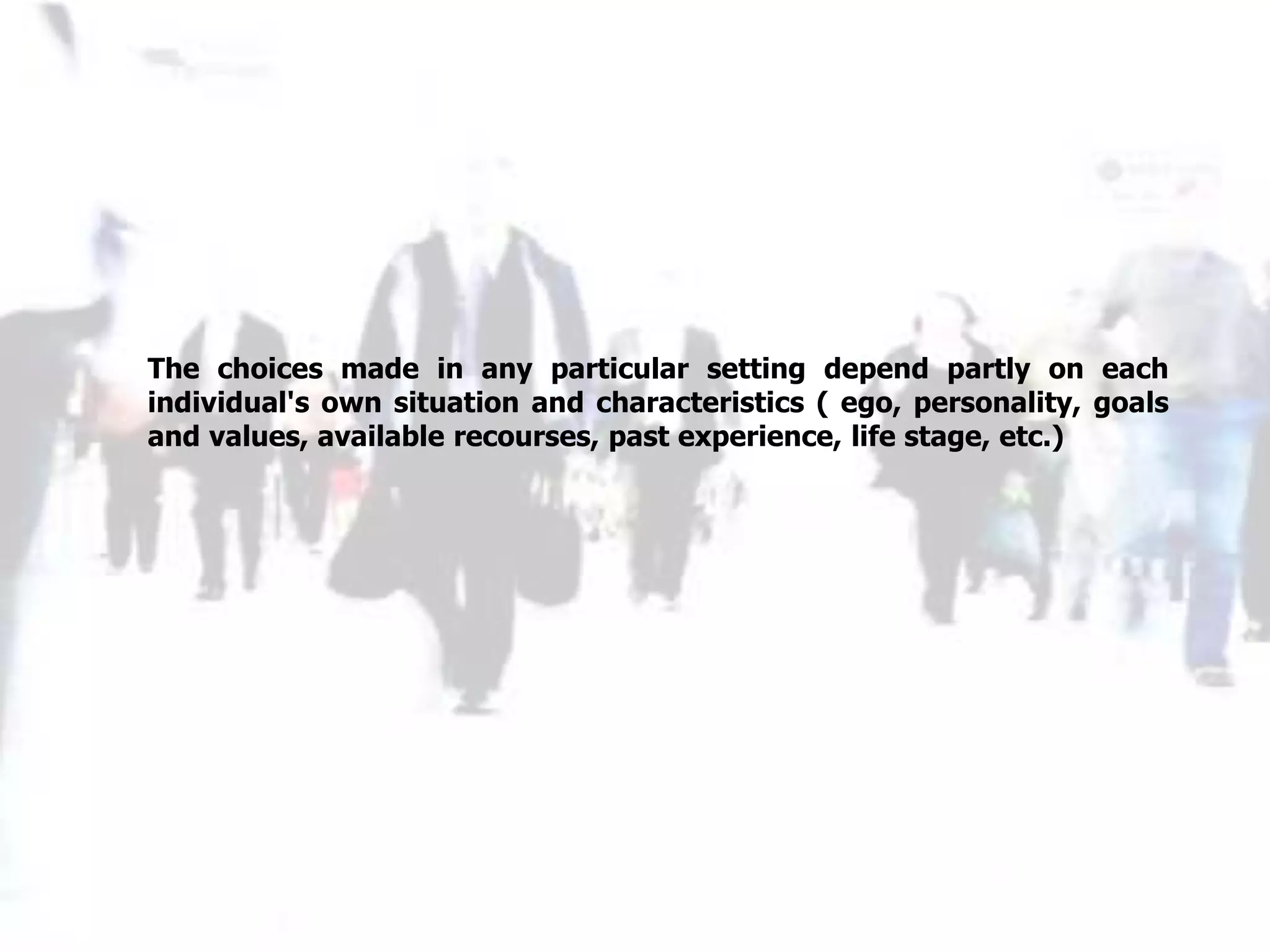 Behavior setting | PPTX | Environment | Science