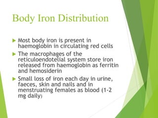 Lecture 6 .iron deficiency anemia | PPTX