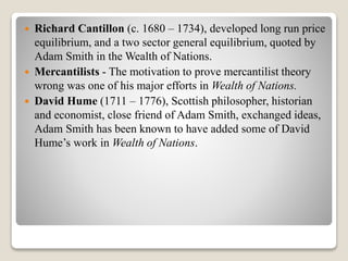 Evolution of economic thought Lecture 6 | PPTX