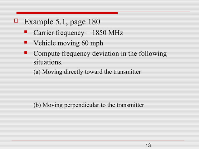 mobile radio propagation and fading | PPT