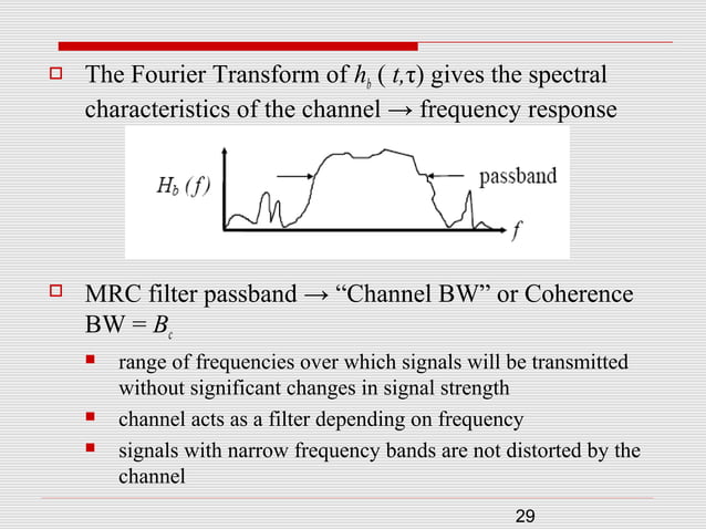 Mobile Radio Propagation And Fading Ppt