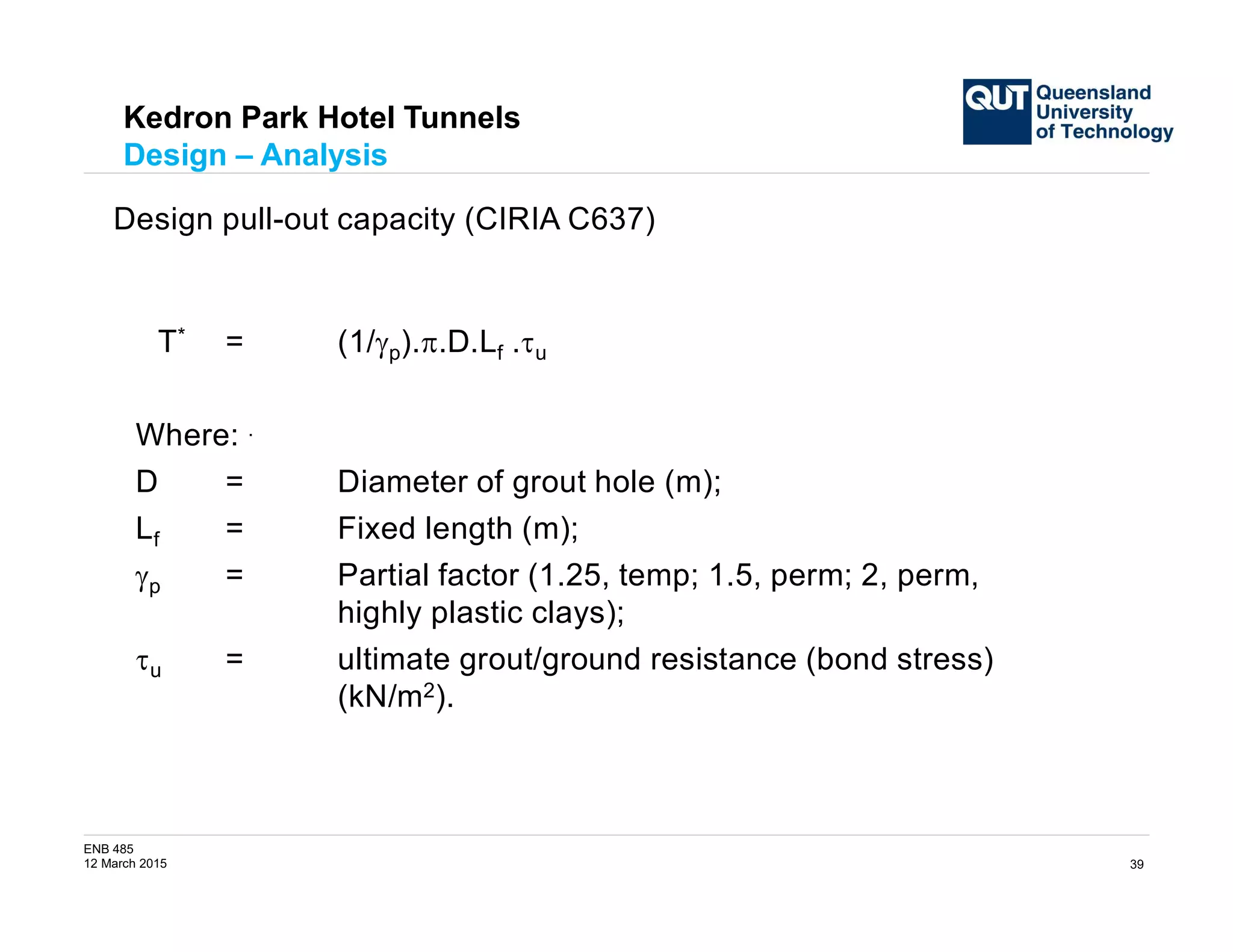 Design of earth-retaining structures - Lecture 6 | PPT