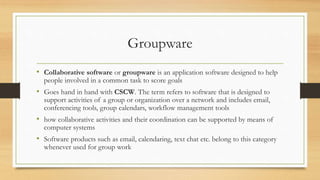 Social and organizational perspective in HCI | PPT