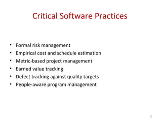 Software Engineering (Project Management ) | PPT