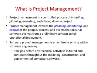 Software Engineering (Project Management ) | PPT