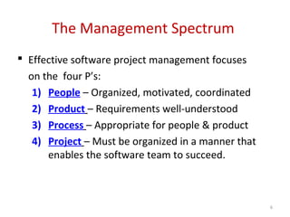 Software Engineering (Project Management ) | PPT
