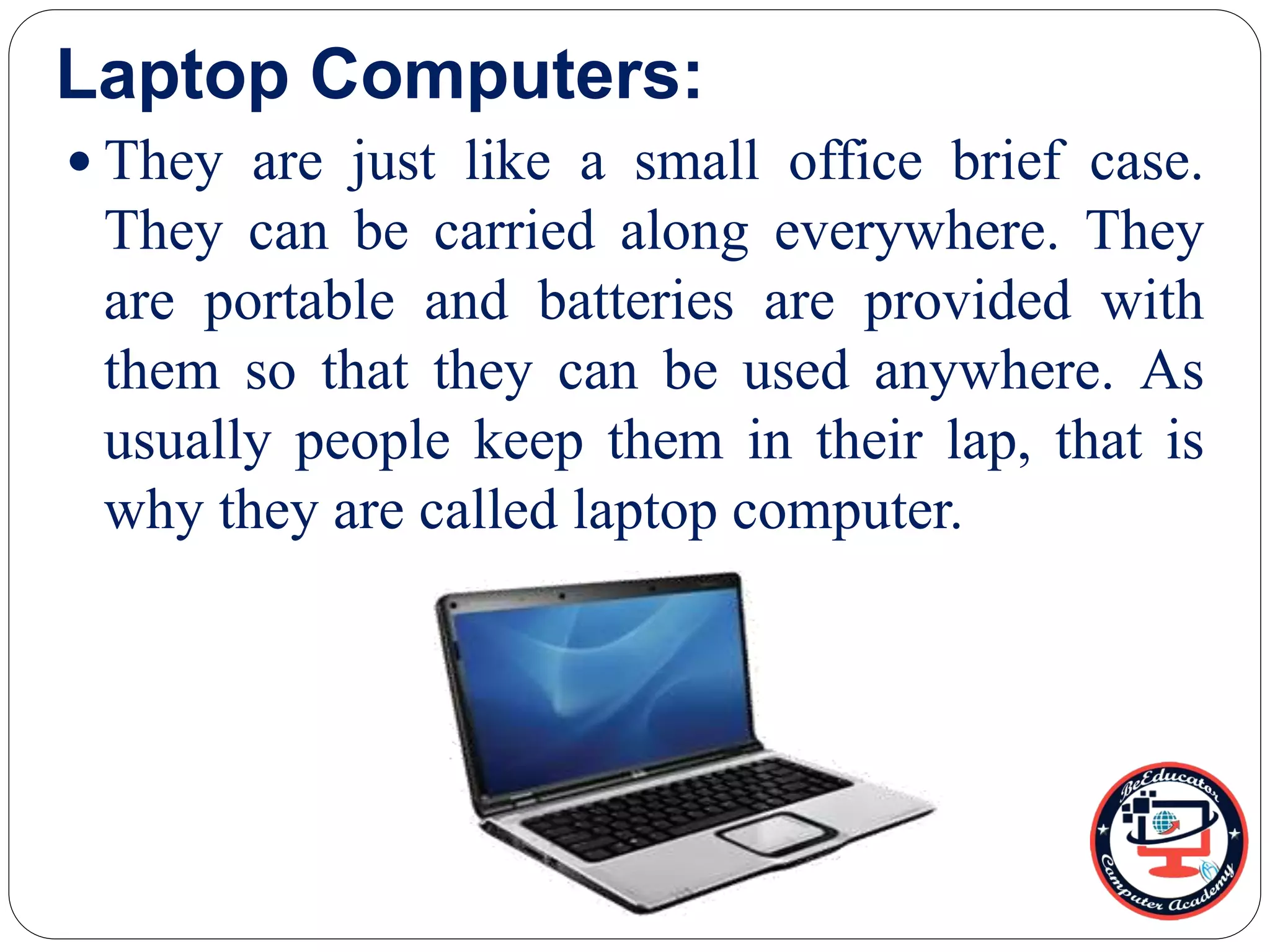 Classification of computer | PPTX
