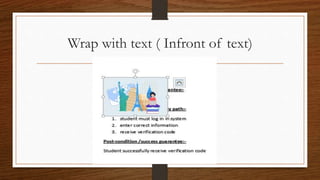 Inserting and modifying images in MS Word | PPTX