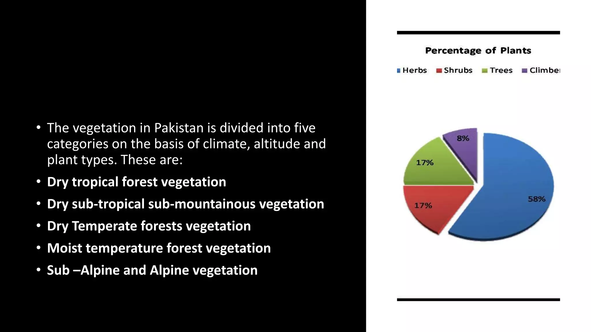 Local Vegetation in Pakistan | PPTX