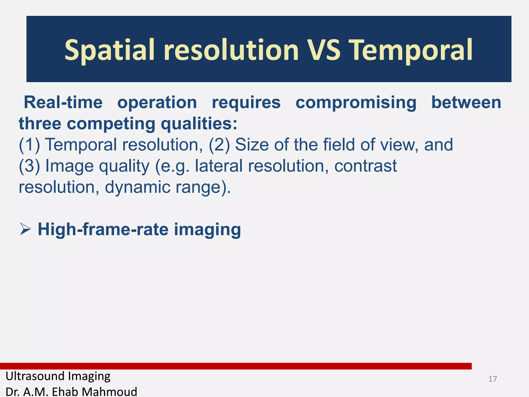 Medical Equipment Ultrasound Lecture 6 | PDF