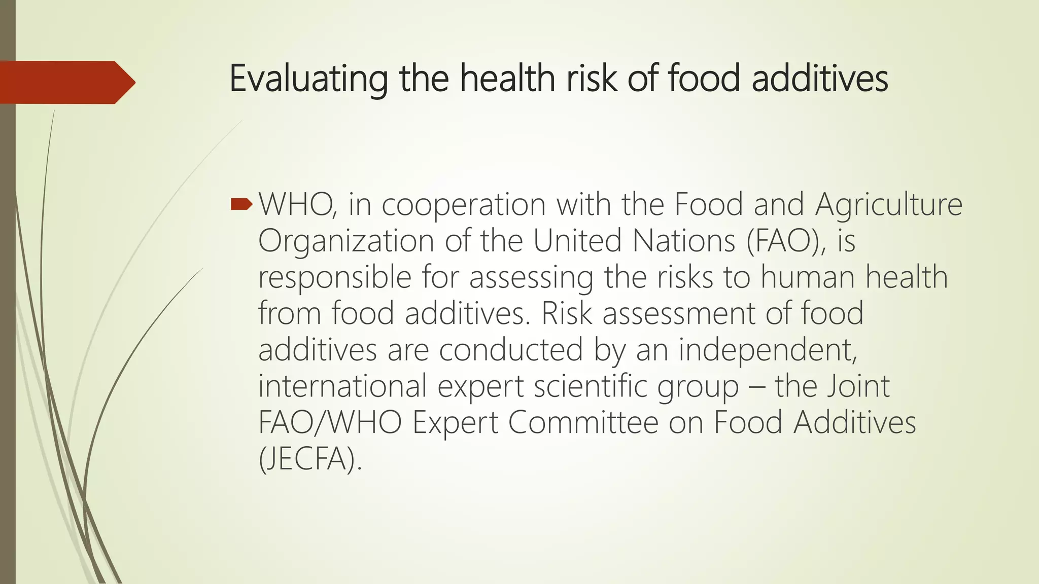 Food additives; its health hazards Food Adulteration | PPT