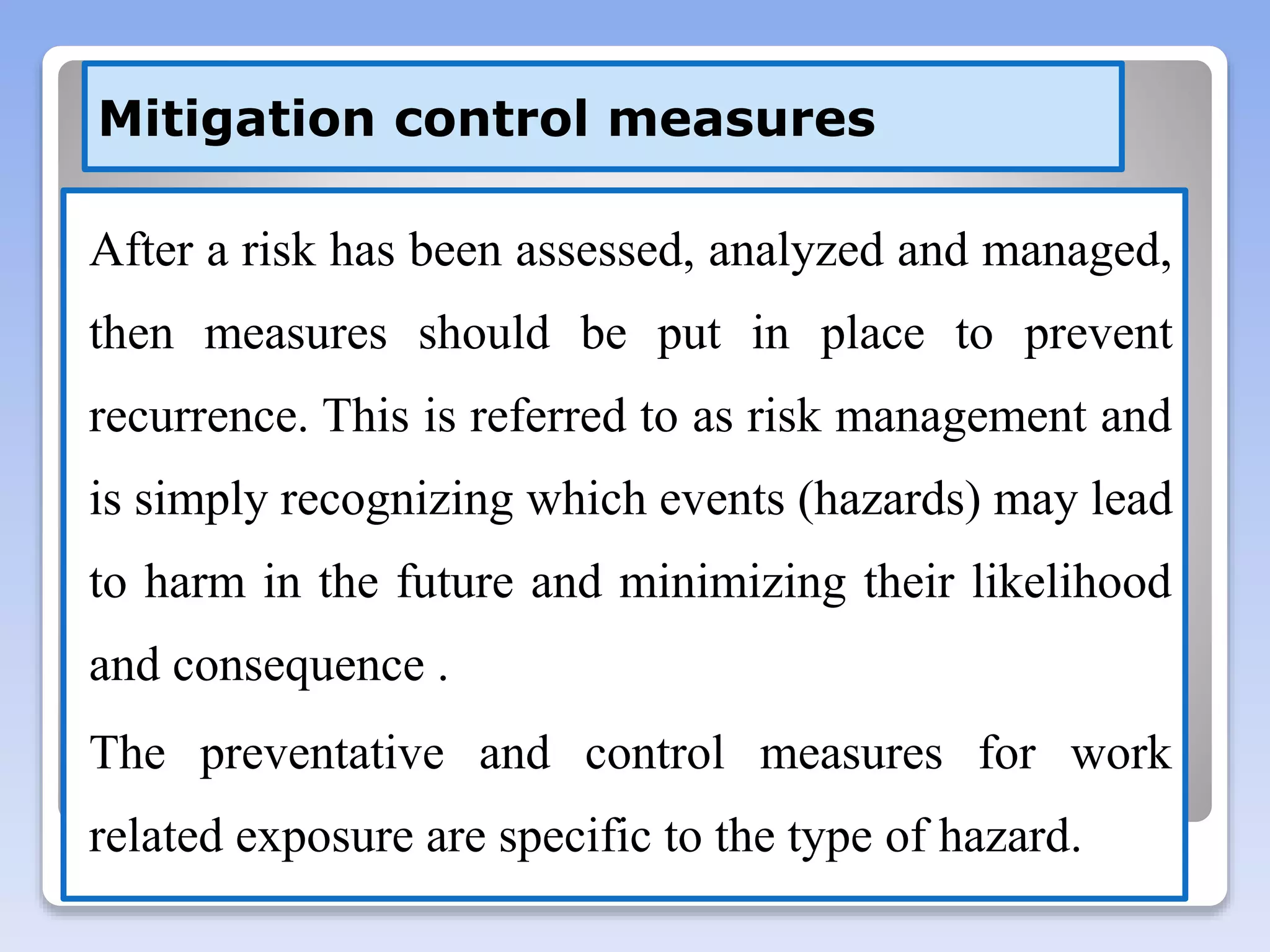 Lecture 6: biorisk management system | PPTX
