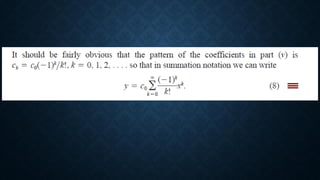 Cauchy-Euler equation | PPT