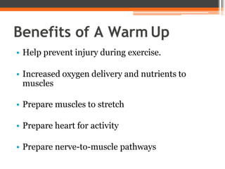 Lecture 6.pptx about warm up and it's types | PPTX | Heart and ...