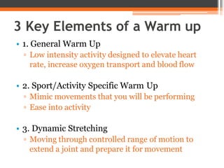 Lecture 6.pptx about warm up and it's types | PPTX | Heart and ...