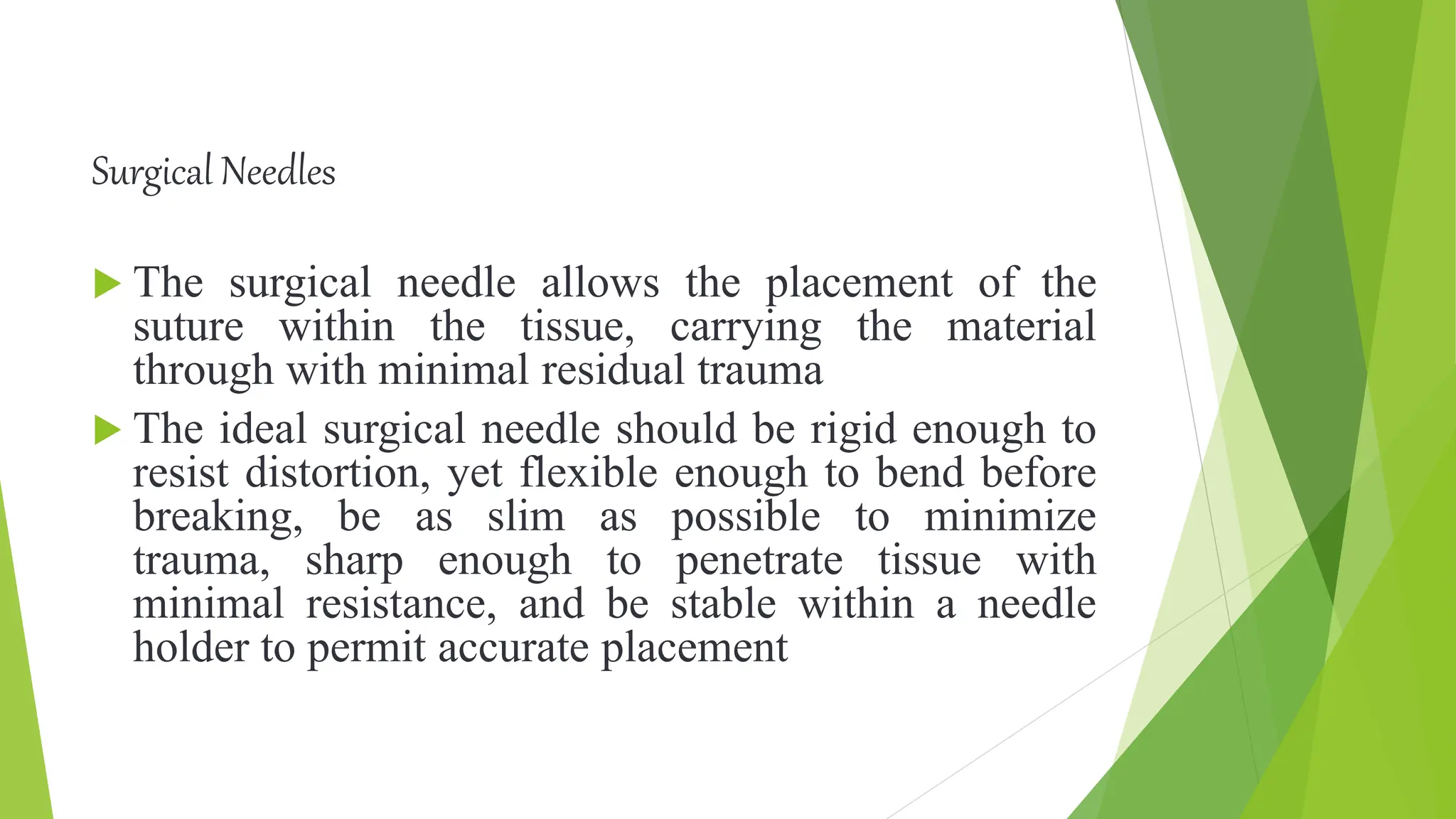 SURGICAL SUTURES | PPTX