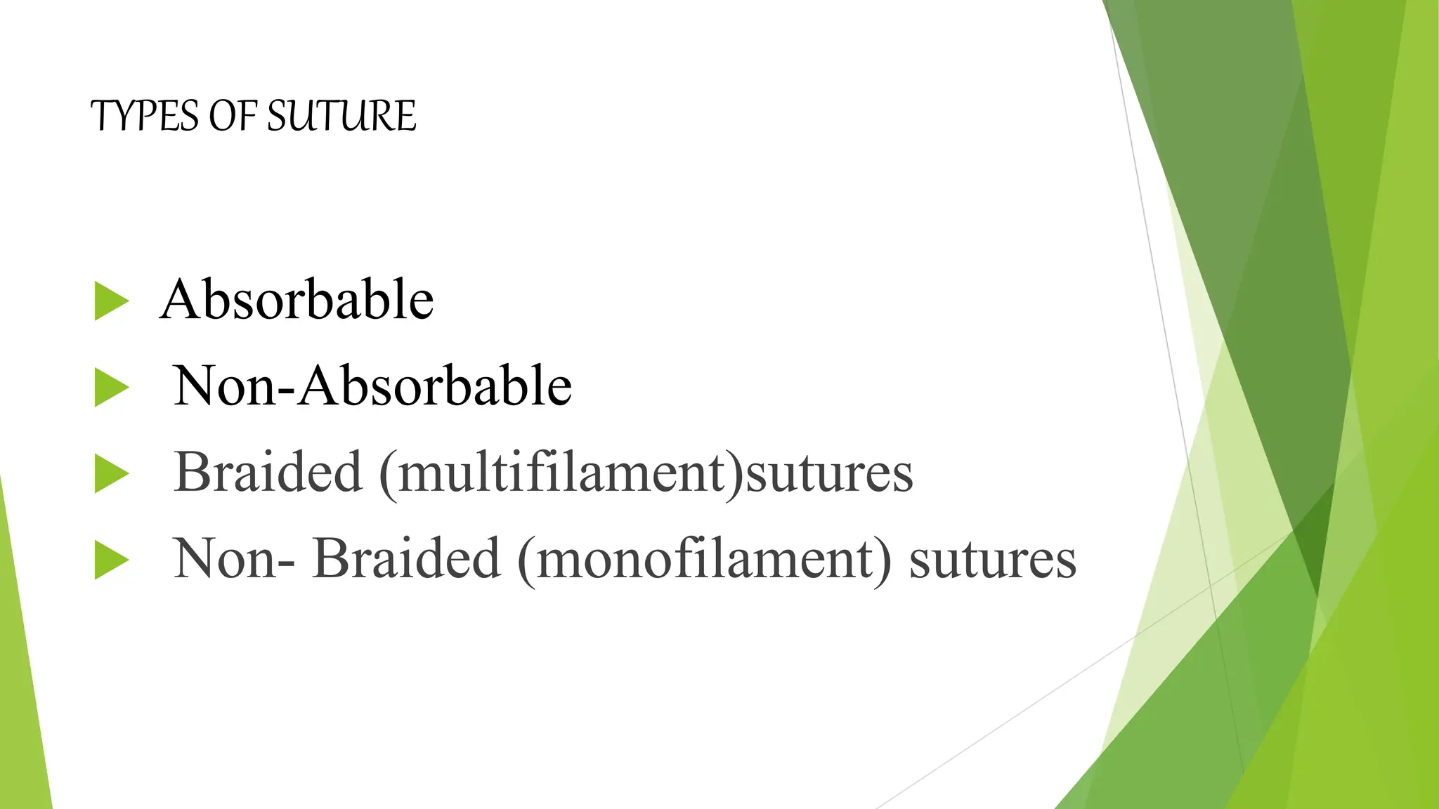 SURGICAL SUTURES | PPTX