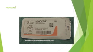 SURGICAL SUTURES | PPTX