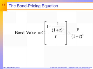 Lecture6.ppt financial information about interest rate and bond ...