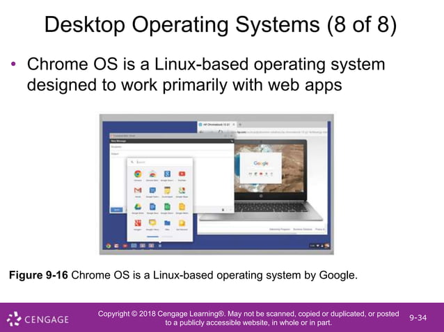Lecture Six Discovering Computers 2018 Pptx Operating Systems Computer Software And