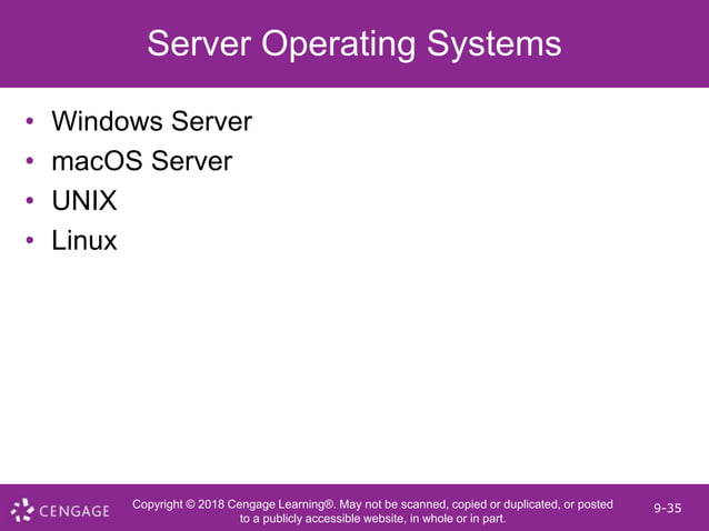 Lecture six- Discovering computers (2018) | PPTX | Operating Systems | Computer Software and ...