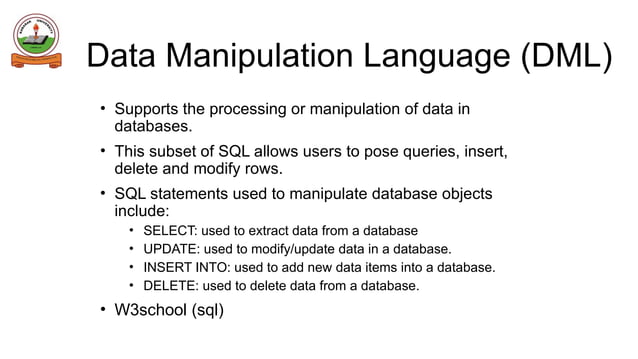 Database Management System Lecture 6 Pptx