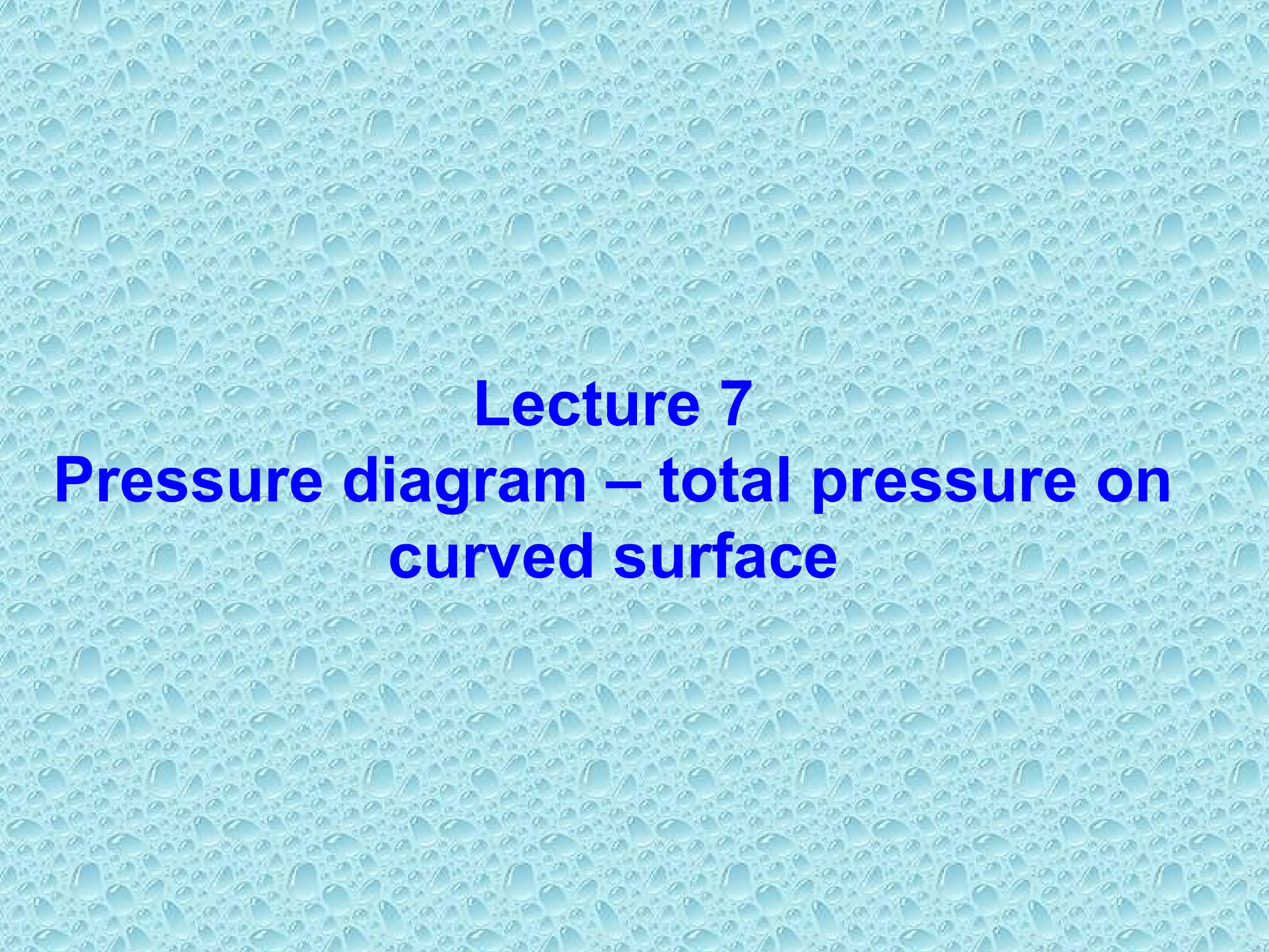 HYDROSTATIC LAW OF FORCE OF A FLUID PARTICLES | PPTX