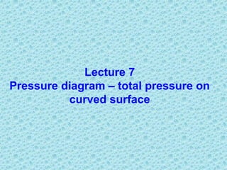 HYDROSTATIC LAW OF FORCE OF A FLUID PARTICLES | PPT