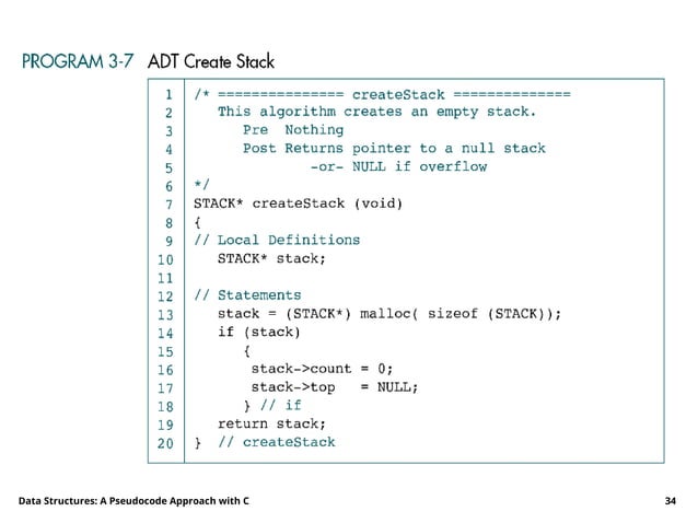 Stack operation in data structure in c language | PPT