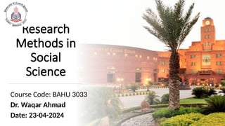 Research Design , Business Research Method , Research Variablespptx | PPT