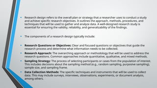 Research Design , Business Research Method , Research Variablespptx | PPT