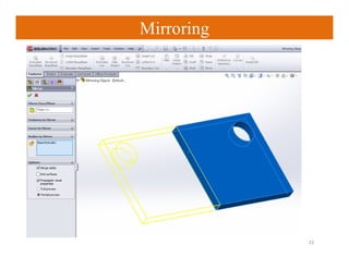 CAD Solidworks extruded cut, revolved cut | PPT