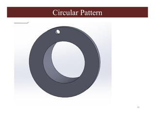CAD Solidworks extruded cut, revolved cut | PPT